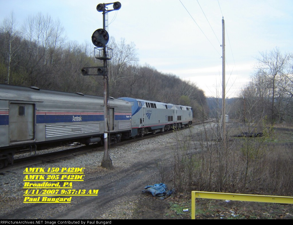 AMTK 150 P42DC April 11, 2007